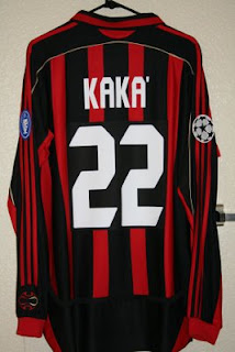 The Football Kit Room: AC Milan Home Kits (2003-2008)