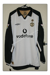 The Football Kit Room: 2001-02 Manchester United 'Centenary' Away Kit