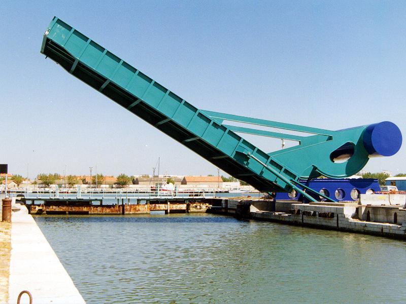pont.scherzer.bridge: Pont basculant roulant ou pont Scherzer