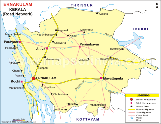 My Gallery: Kerala District Map