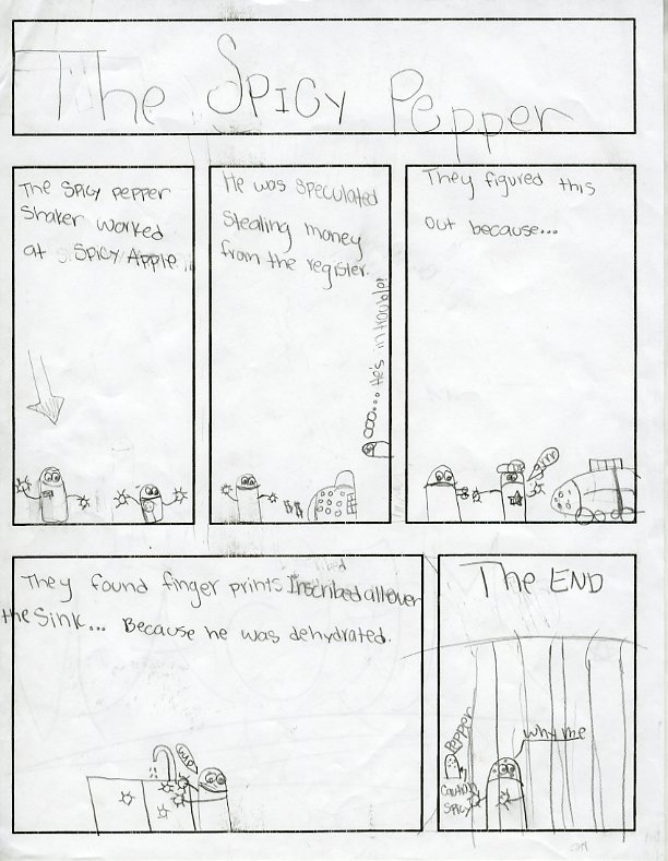 Witty Title Coming Soon: 6th Grade Vocabulary Comics