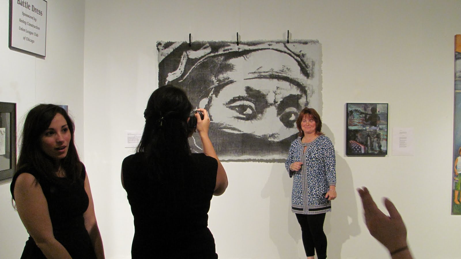 JEANINE HILL-SOLDNER Fine Art: "Battle Dress a Woman's View" Reception ...
