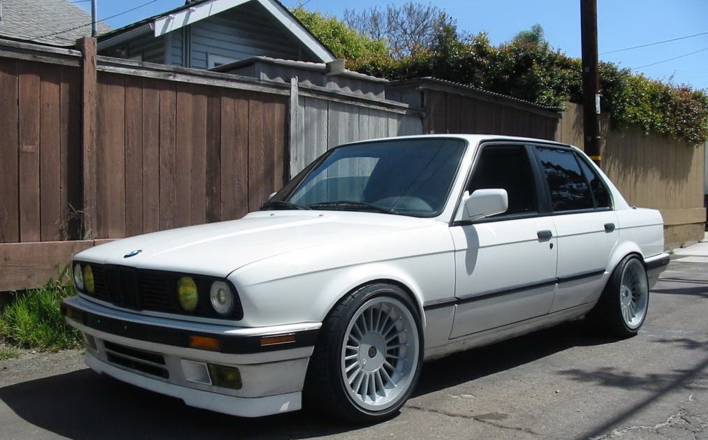 BMW E30 CARS: E30 with 17 inch Alpina wheels
