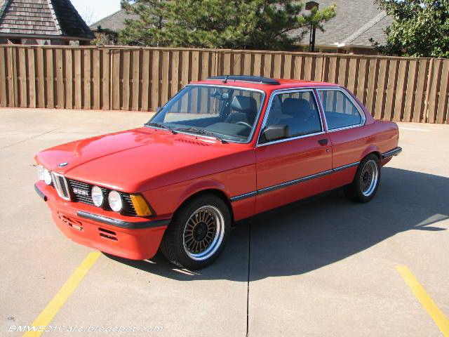 BMW E21 CARS: Red E21 323i