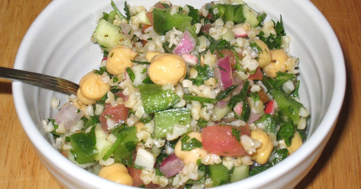 Cooking without a Net: Chickpea Tabbouleh Salad