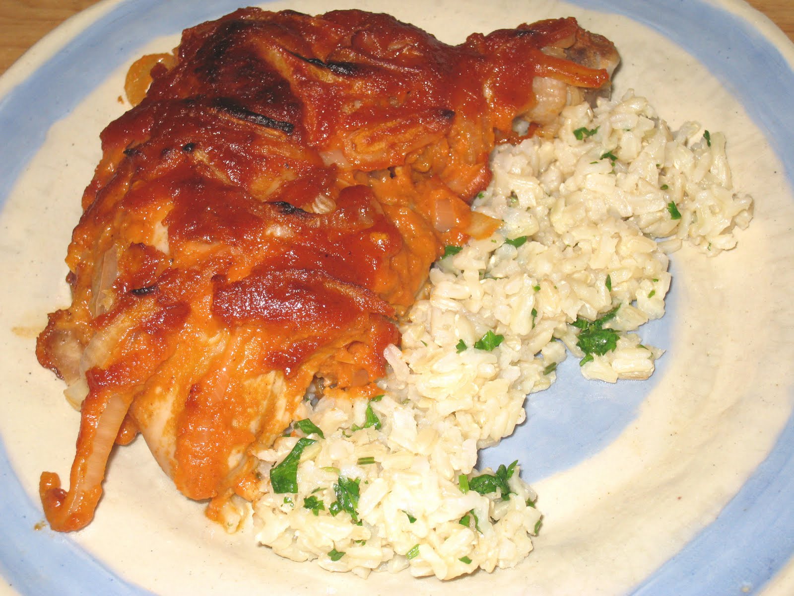 Cooking without a Net: African Chicken with Homemade Ketchup