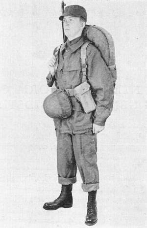 Military equipment of the 20th century: Danish M58 uniform and M45-59 ...