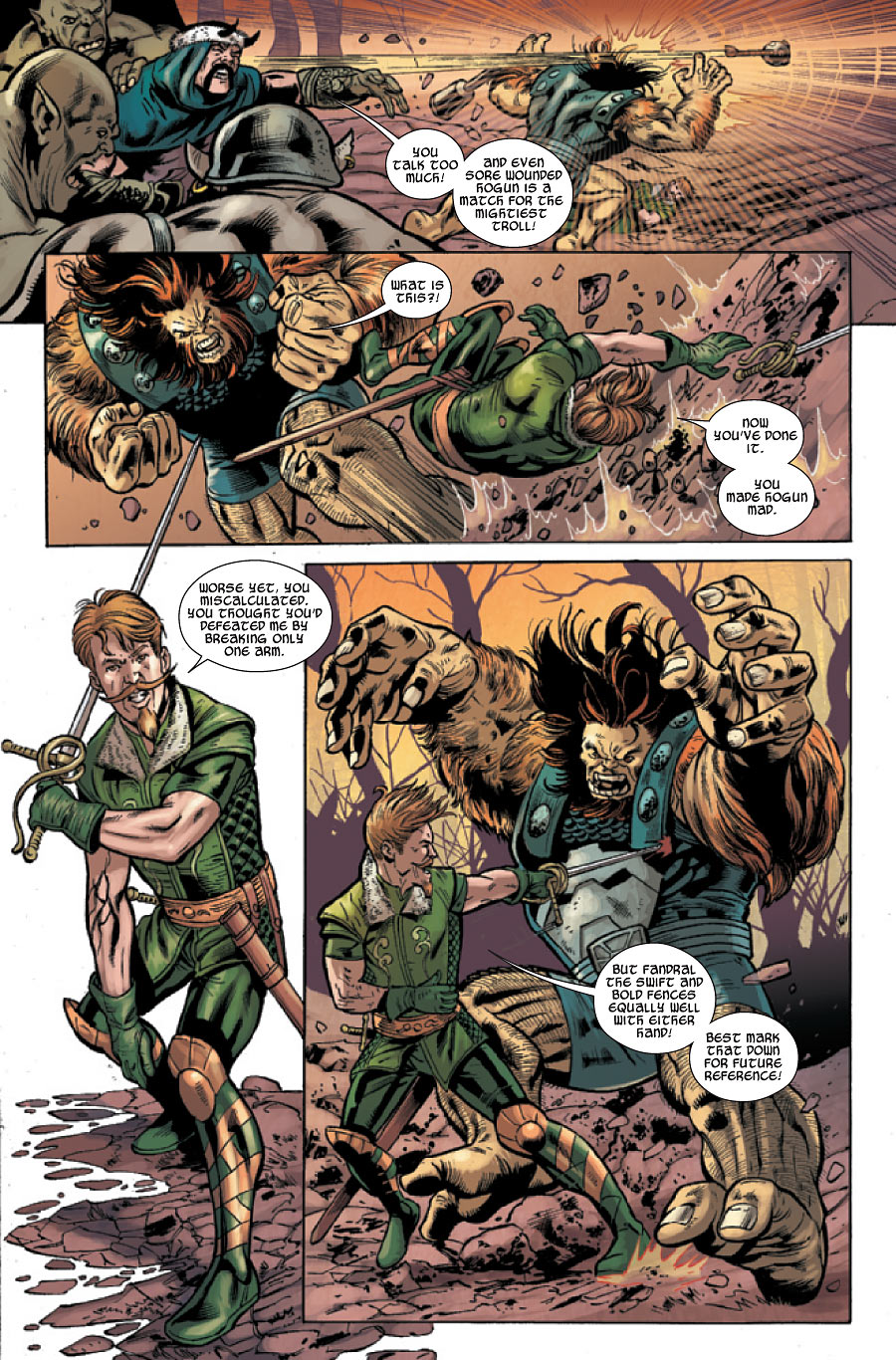 thebristolboard: warriors 3 issue 2 pics