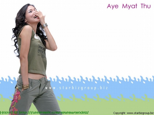 Arloo's Myanmar Model Gallery: Aye Myat Thu - Various Fashion