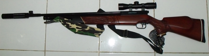 SENAPAN ANGIN SEKEN - BARU: Sharp Innova Long Barrel seken