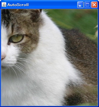 Java Swing Tips: Mouse Drag Auto Scrolling