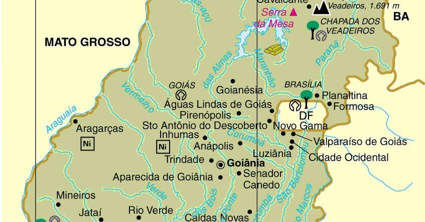 ESTADO DE GOIÁS: ASPECTOS GERAIS