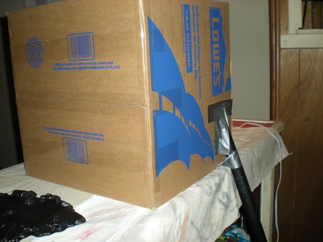 The Nob Squad: DIY Indoor Airbrushing Station