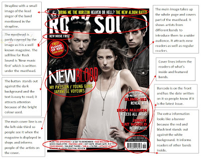 AS Media Coursework: Analyse 3 existing music magazine covers: Rock ...