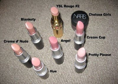 XROCKSMAMA: My Favorite Nude Lips (MAC, NARS, YSL)