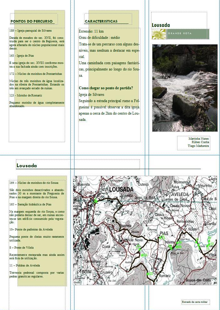 Lousada Passado, Presente e Futuro: Rota de Lousada