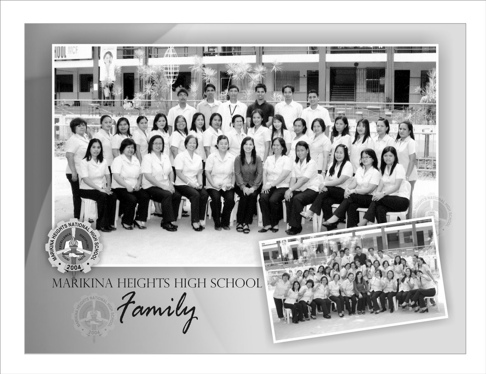 Yearbook: Marikina Heights High School, Marikina City | HS Grafik Print