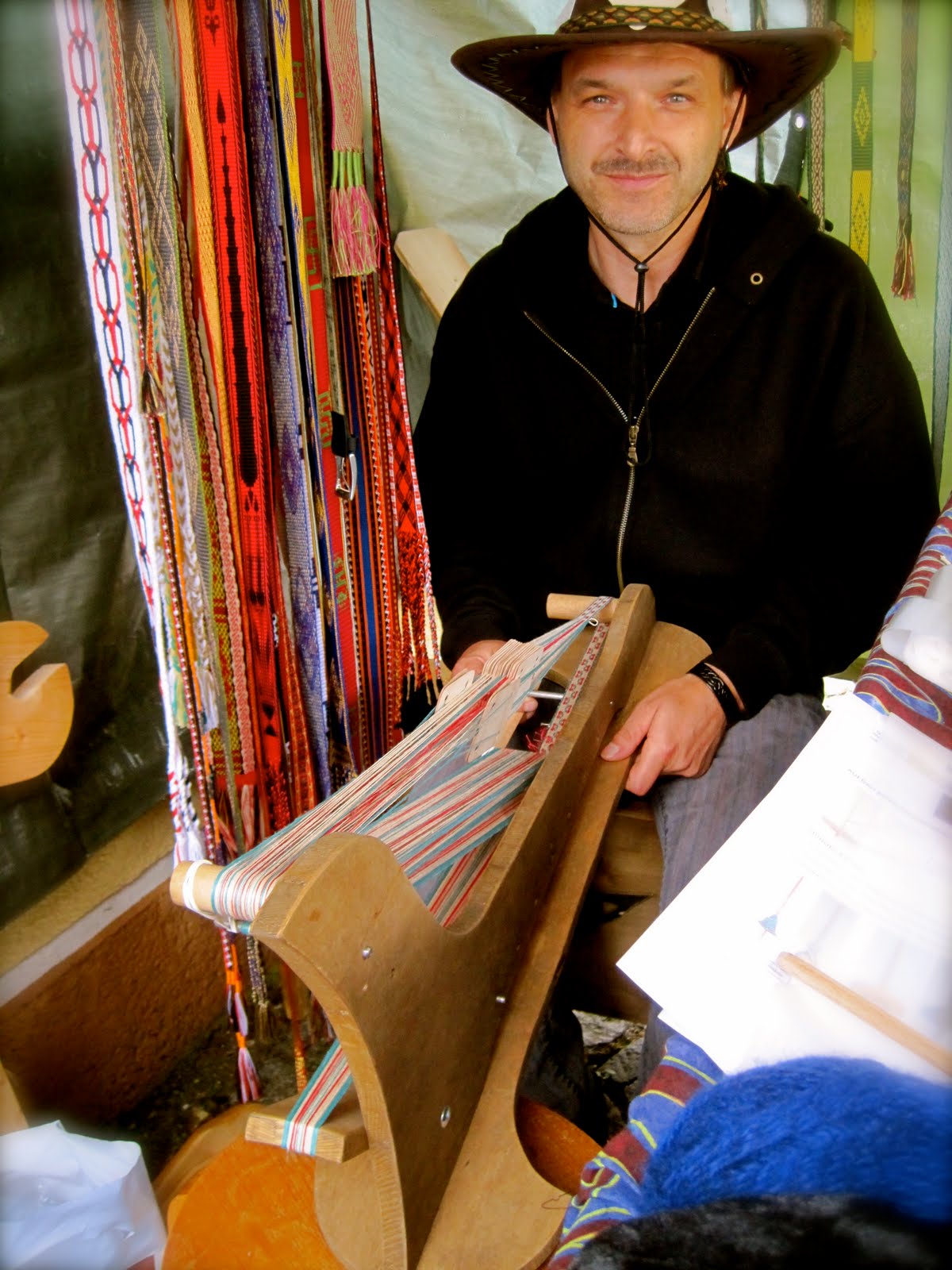 martha's vienna: Fabulous Textiles at the Haslach Weaver's Market