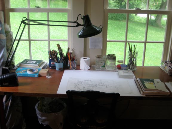 A Peek at the Creative Space of Liza Woodruff - Jennifer Chambliss Bertman