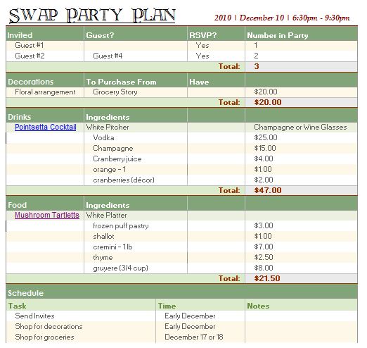 Spread The Board: Swap Party - Steps 3 & 4