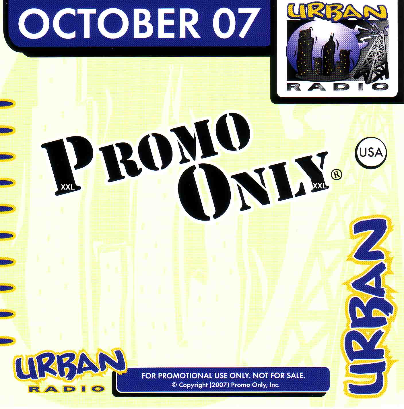 Picture CD: Promo Only Urban Radio 2007 Complete Set