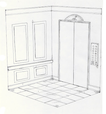 Chronic Ride: Legs + Elevator Interior