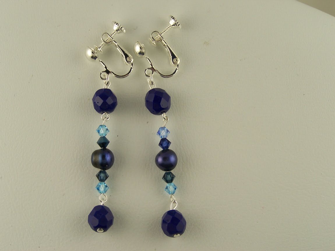 The Clip On Earring Store Stylist: Long Pearl Clip On Earrings- GET THE ...