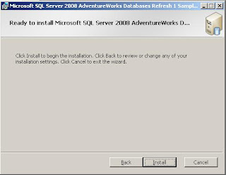 Azure & Co: Installing SQL Server 2008 samples: Adventure works ...