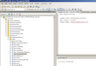 Azure & Co: Check error messages for SQL Server Reporting Services 2008