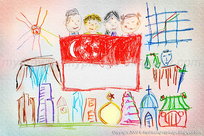 My Drawing, My Pledge: Illustration - "My Pledge"