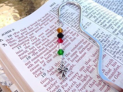 CharsBeads4u: Wordless Bible Bookmark