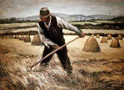 Len Cutten, Artist.: IRISH FARMER, 1969.