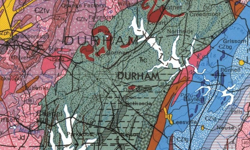 Durham Maps: General Geologic Maps
