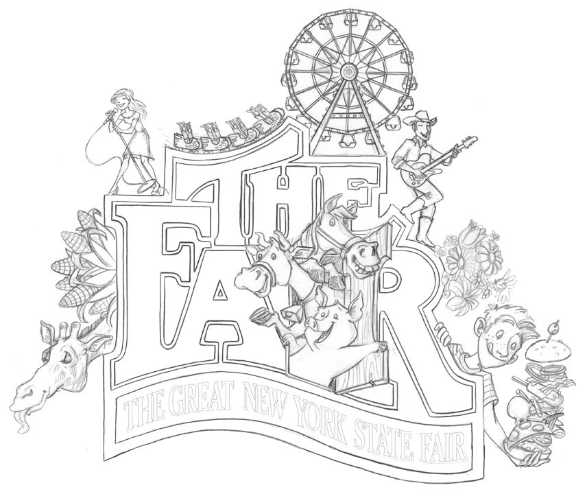 State Fair Coloring Pages Sketch Coloring Page