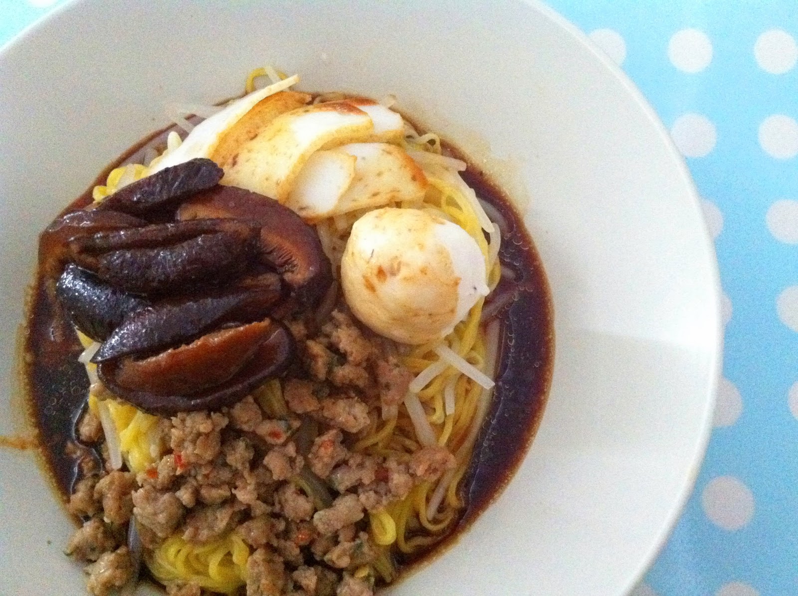 730 Days of My Life: Gin's Kitchen - Ba Chor Mee (Minced Pork Noodles)