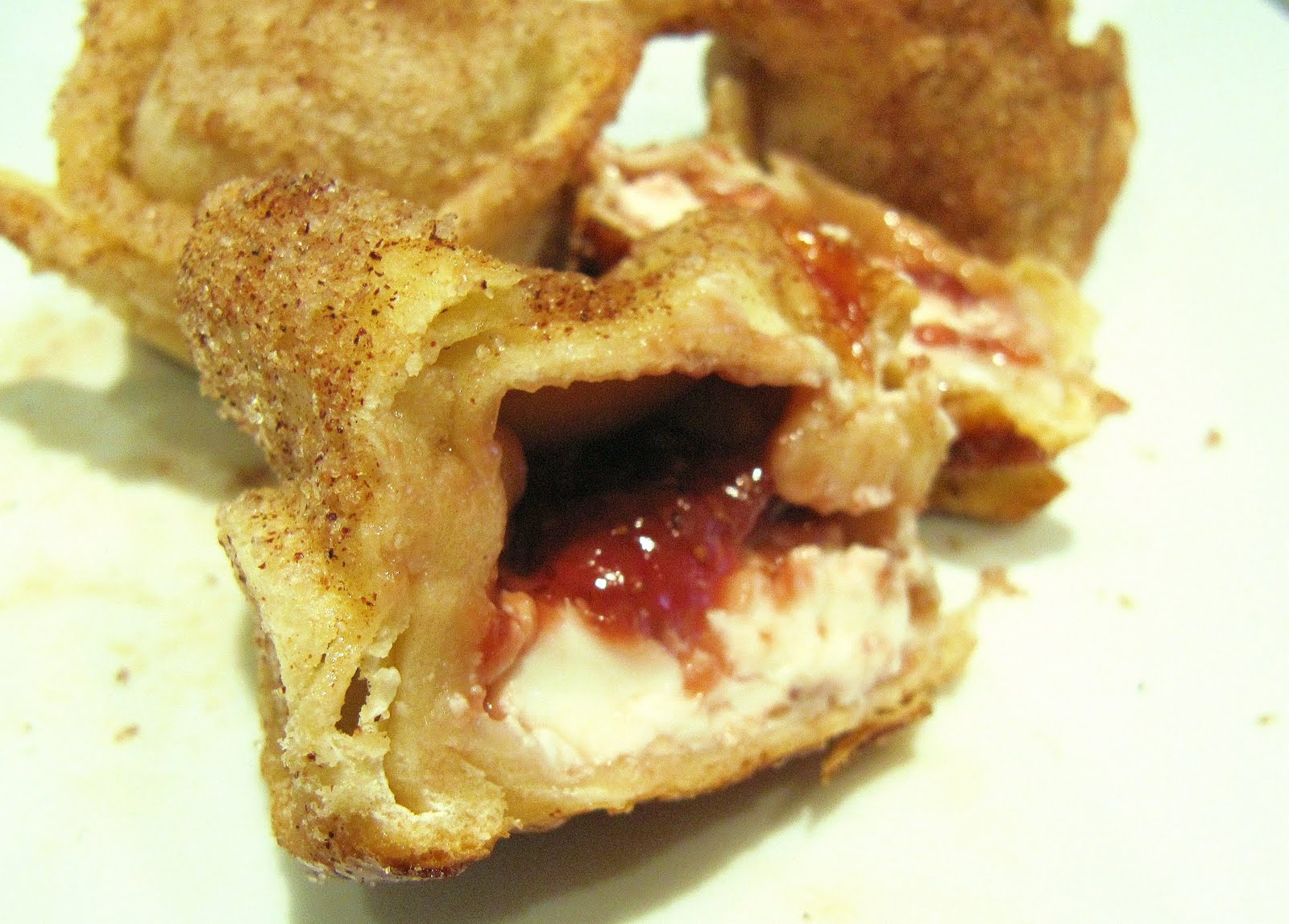 Skinny Strawberry Rangoons ~ Crazy Good Cooking