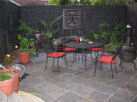Styling Home: Build Slate Patio in Easy Steps