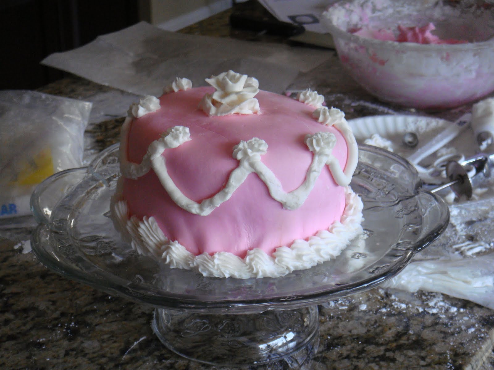 My Dream Come True Cakes: Sloppy Fondant Cake