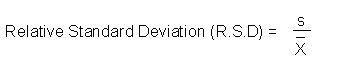 General Chemistry Lab: Mean and Standard deviation -Arithmatic mean, s ...