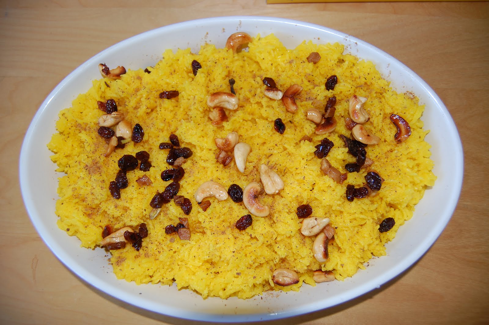 Recipes from the World: Bengali sweet polau