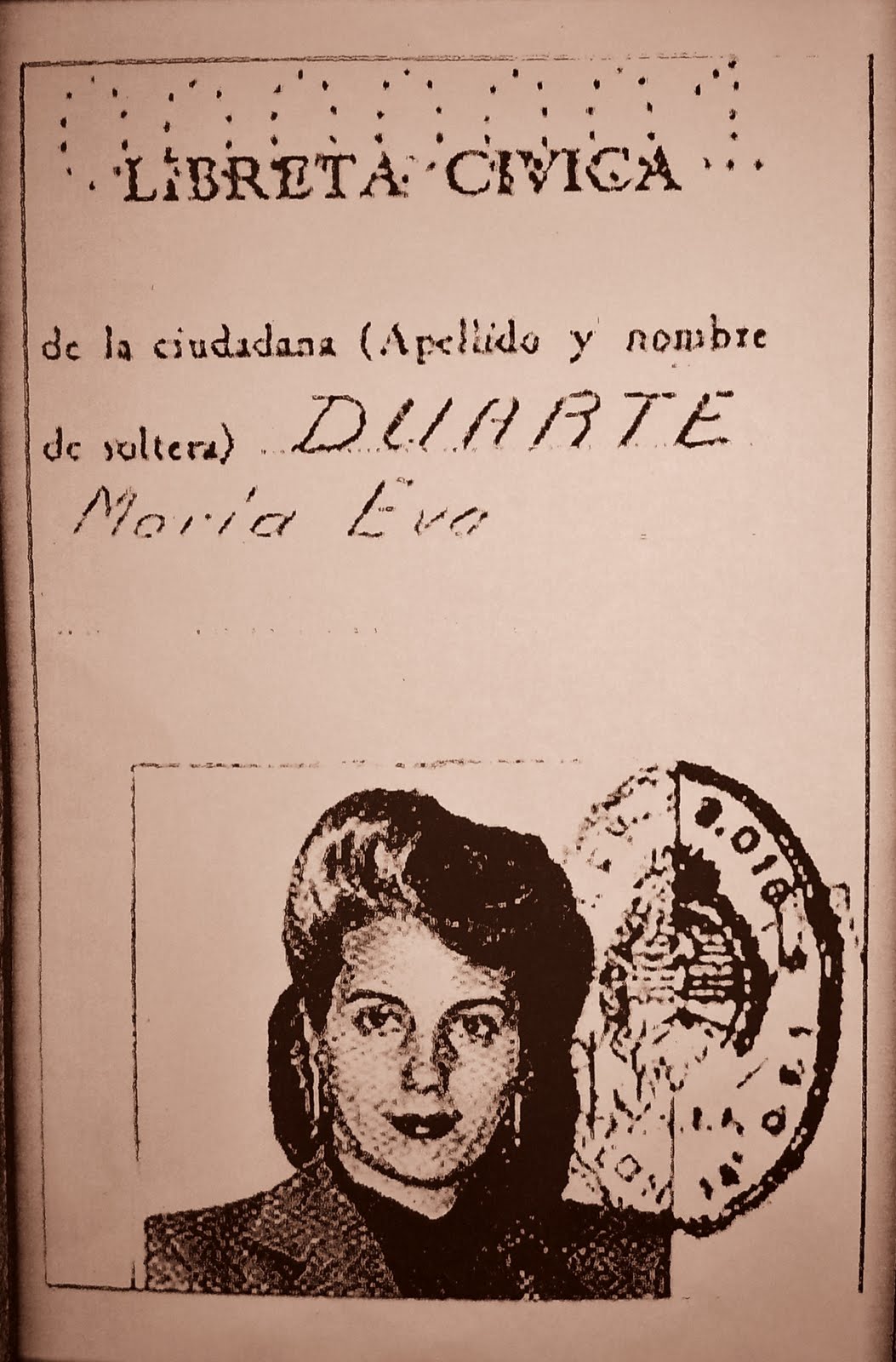 CRÓNICAS PERONISTAS: EL 7 DE MAYO DE 1919, NACE EVA DUARTE DE PERÓN