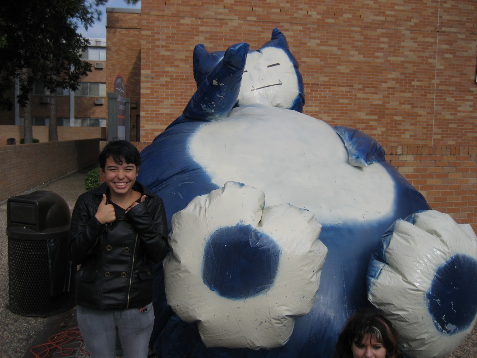 Fred Corbin Wash Blog: Inflatable snorlax