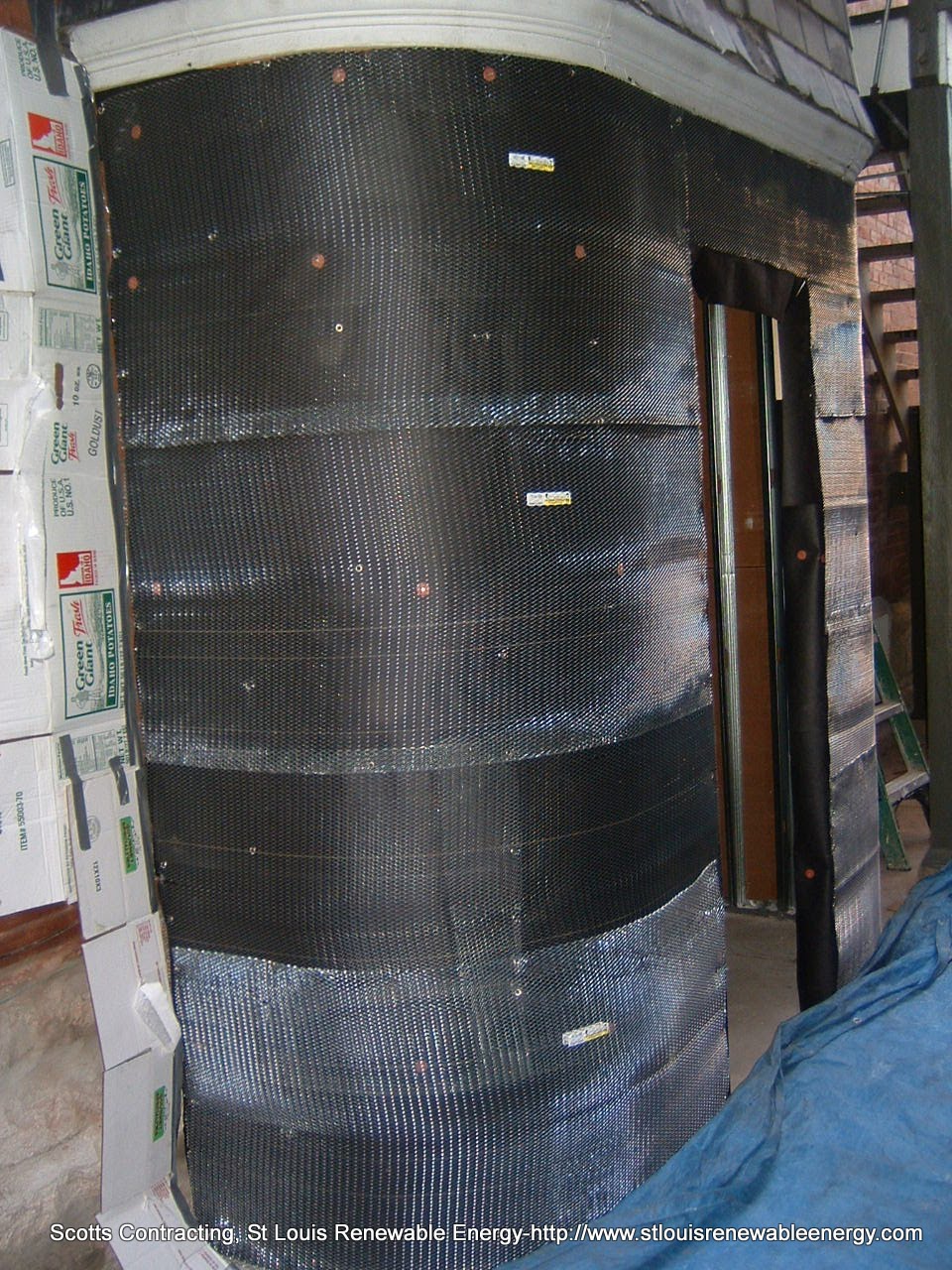Start to Finish Job Photos for Curved Wall with Build Notes – Scotts ...