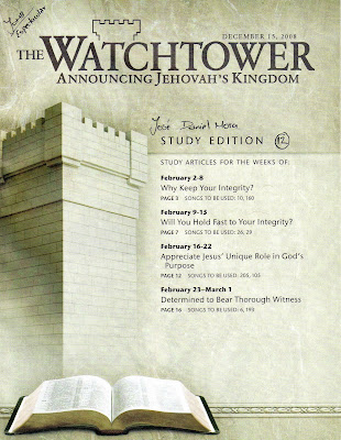 JDMB ALWAYS-SIEMPRE 2009: WATCHTOWER STUDY EDITION December