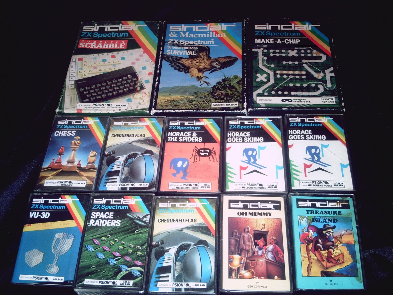 Deadpan Flook and The Blog Of Stuff!: Games Collection - ZX Spectrum ...