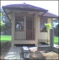 RISHA - Rumah Instan Sederhana Sehat: Contoh Risha 3x3, saung dan toilet