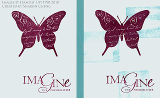 SHARING CREATIVITY and COMPANY: Imagine the Possibilities Card