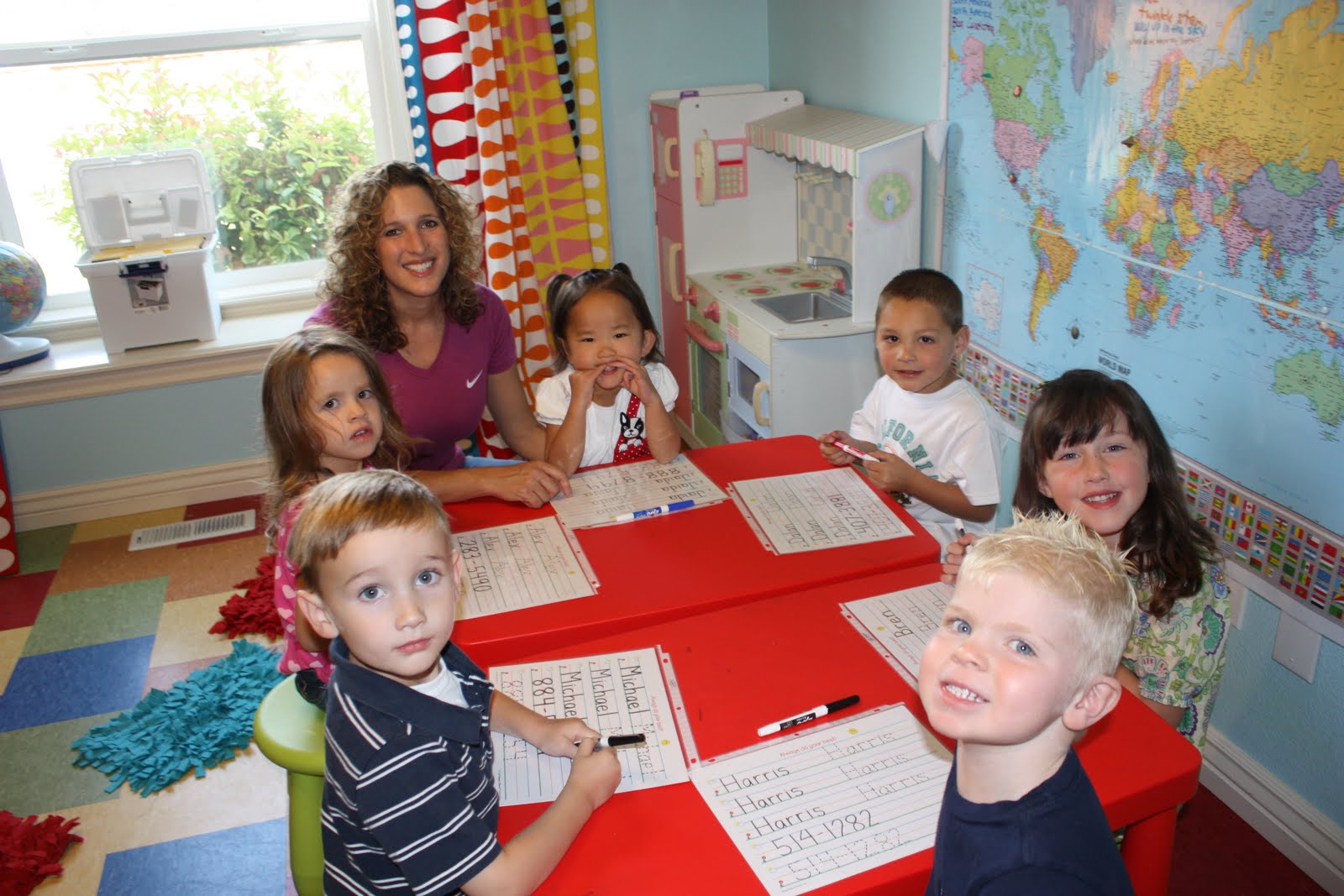The Grantham Family: First Day of School