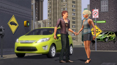 La Ford Fiesta dans Sims 3