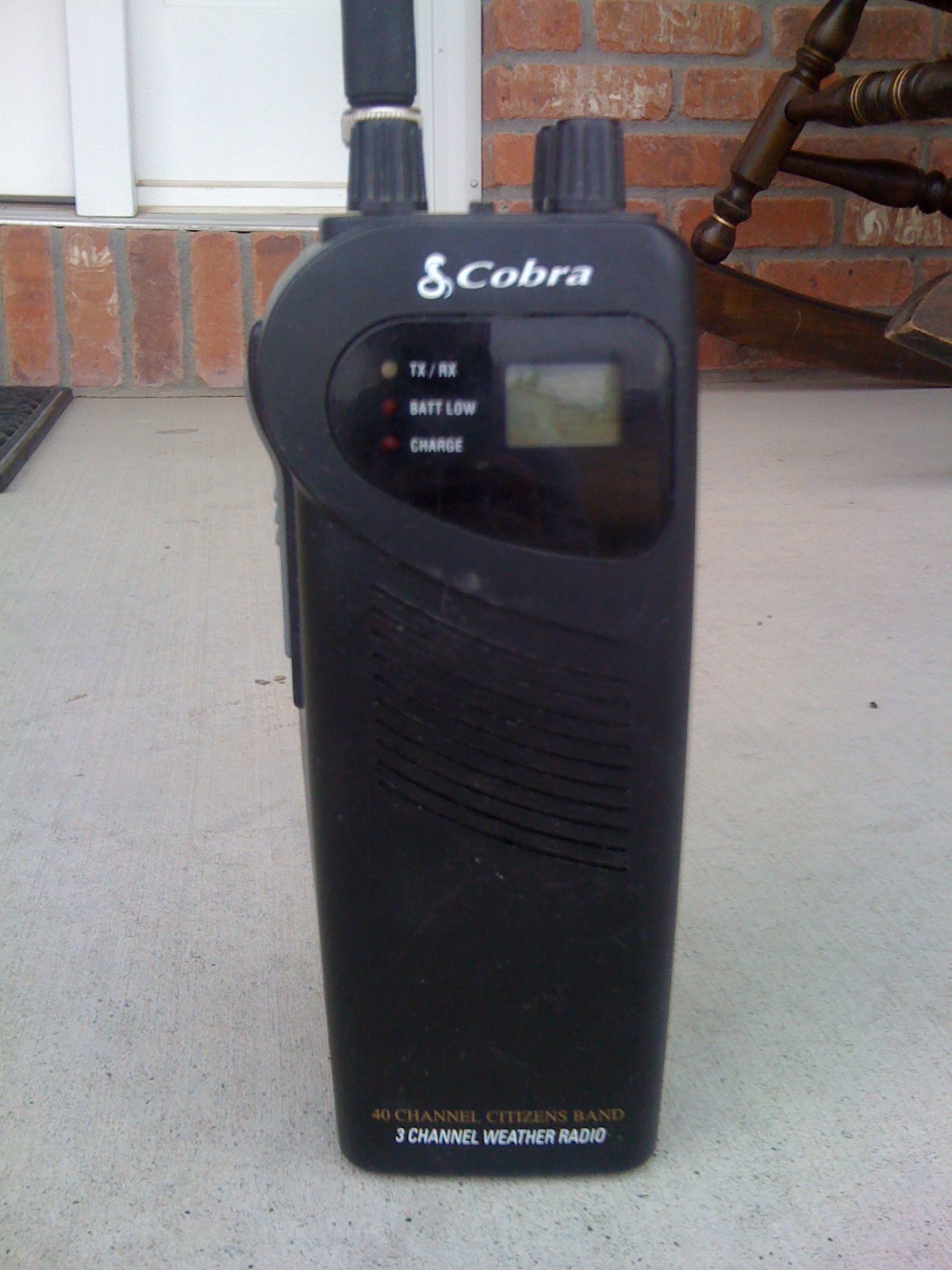 VIRTUAL GARAGE SALE: Cobra Hand Held CB model HH-35WX $25